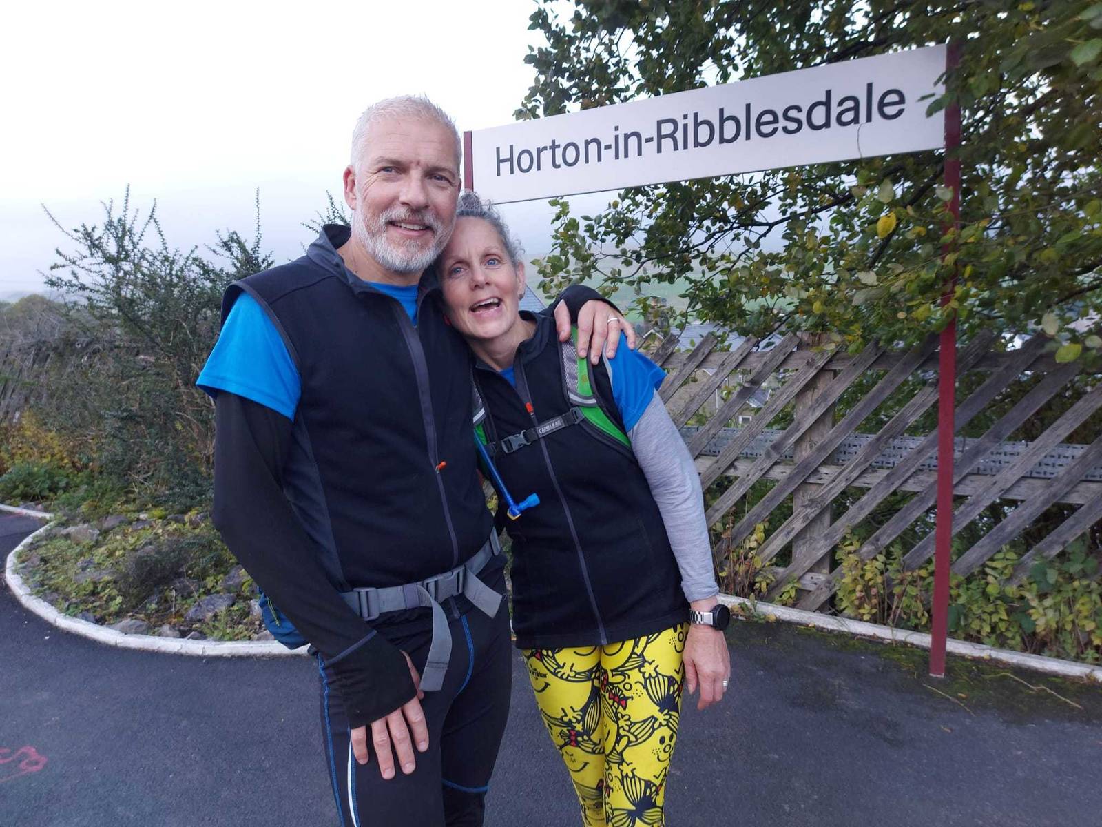 Well done to Ailith & Kevin - Sunshine & Smiles